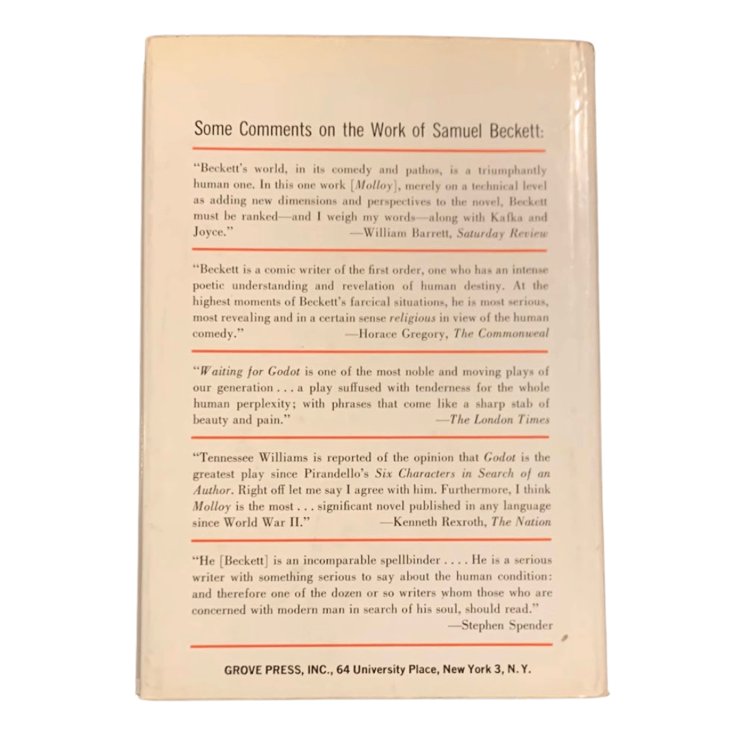 How It Is | Samuel Beckett | First American Edition