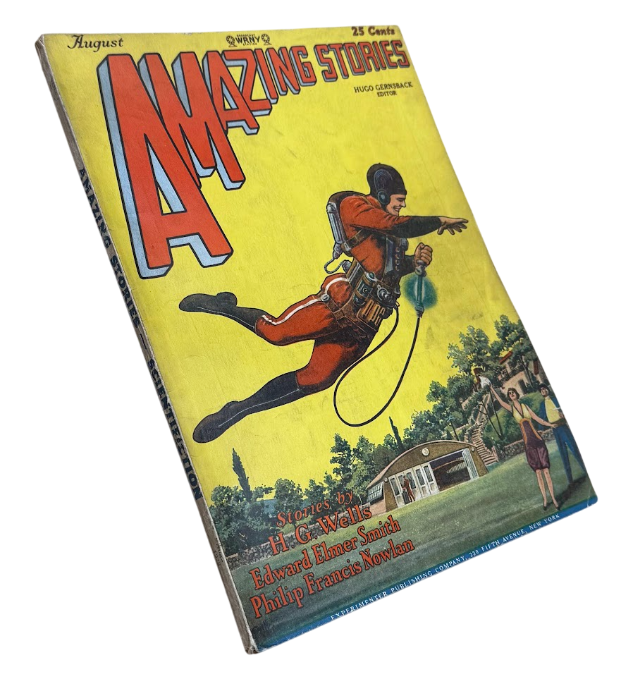 Amazing Stories Vol. 3 No. 5, August 1928 | Buck Rogers, Hugo - ed ...